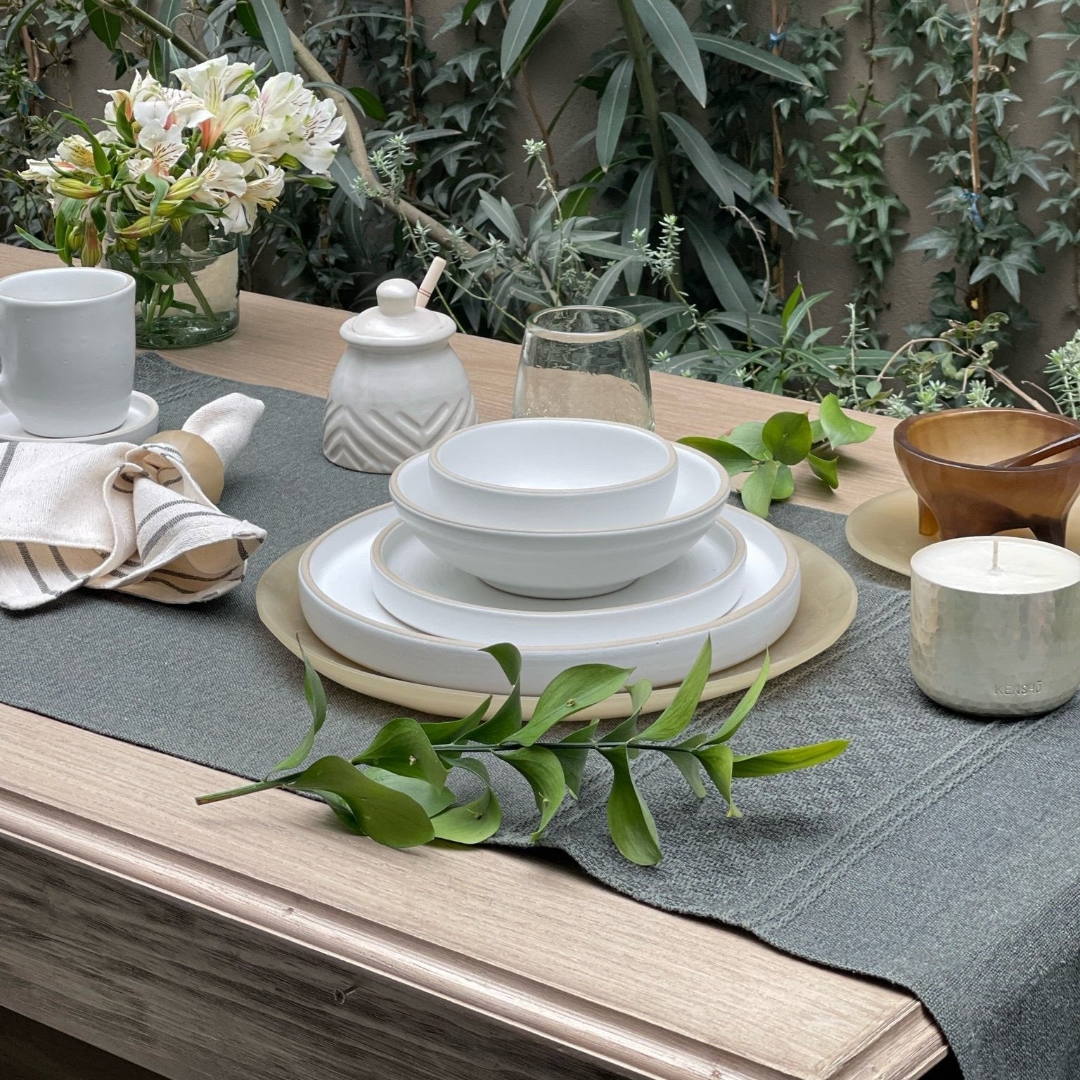 Plato Pan de Resina ARENA – Nima Mesa Mexicana